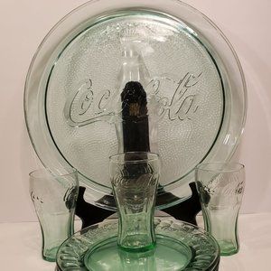 Coca Cola | Dining | Vintage Coca Cola Glass Set | Poshmark